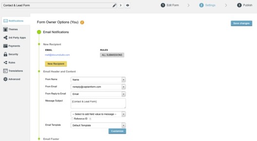Captain Form Plugin Review